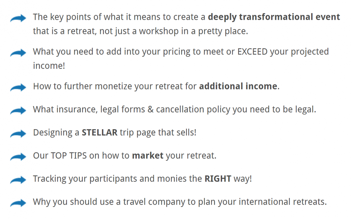 The Retreat Countdown Checklist & Jumpstart Guide - Retreat Coaching ...